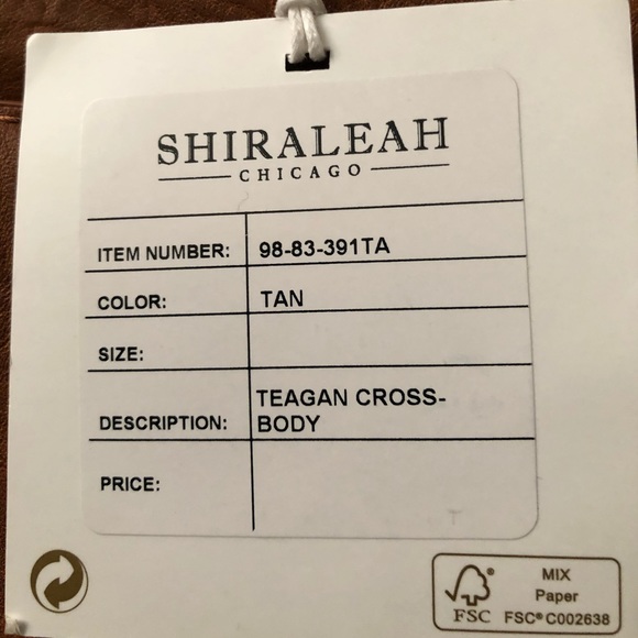 Shiraleah | Bags | Nwt Shiraleah Faux Leather Crossbody Handbag | Poshmark